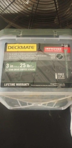 Deckmate 3 inch screw. 25 lbs. Brand New | eBay UK