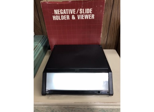 Vintage Negative / Slide Holder & Viewer, Tested Working | eBay