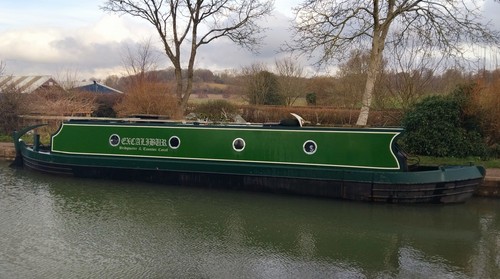 2015 Narrow Boat 48' Built by ABC Boats Widebeam Live Aboard Narrowboat ...