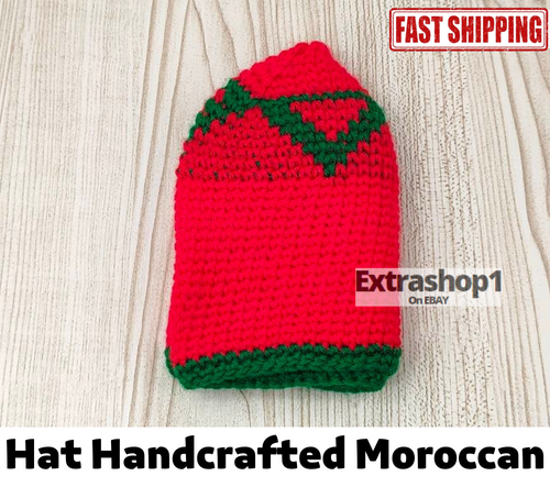 Handcrafted Red Moroccan Marrakech Hat Headgear for Muslim Men | eBay