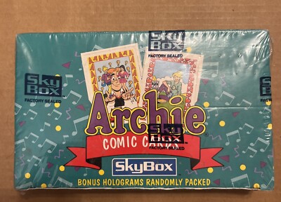1992 Skybox Archie Comic Cards Factory Sealed - Bonus Random Holograms ...