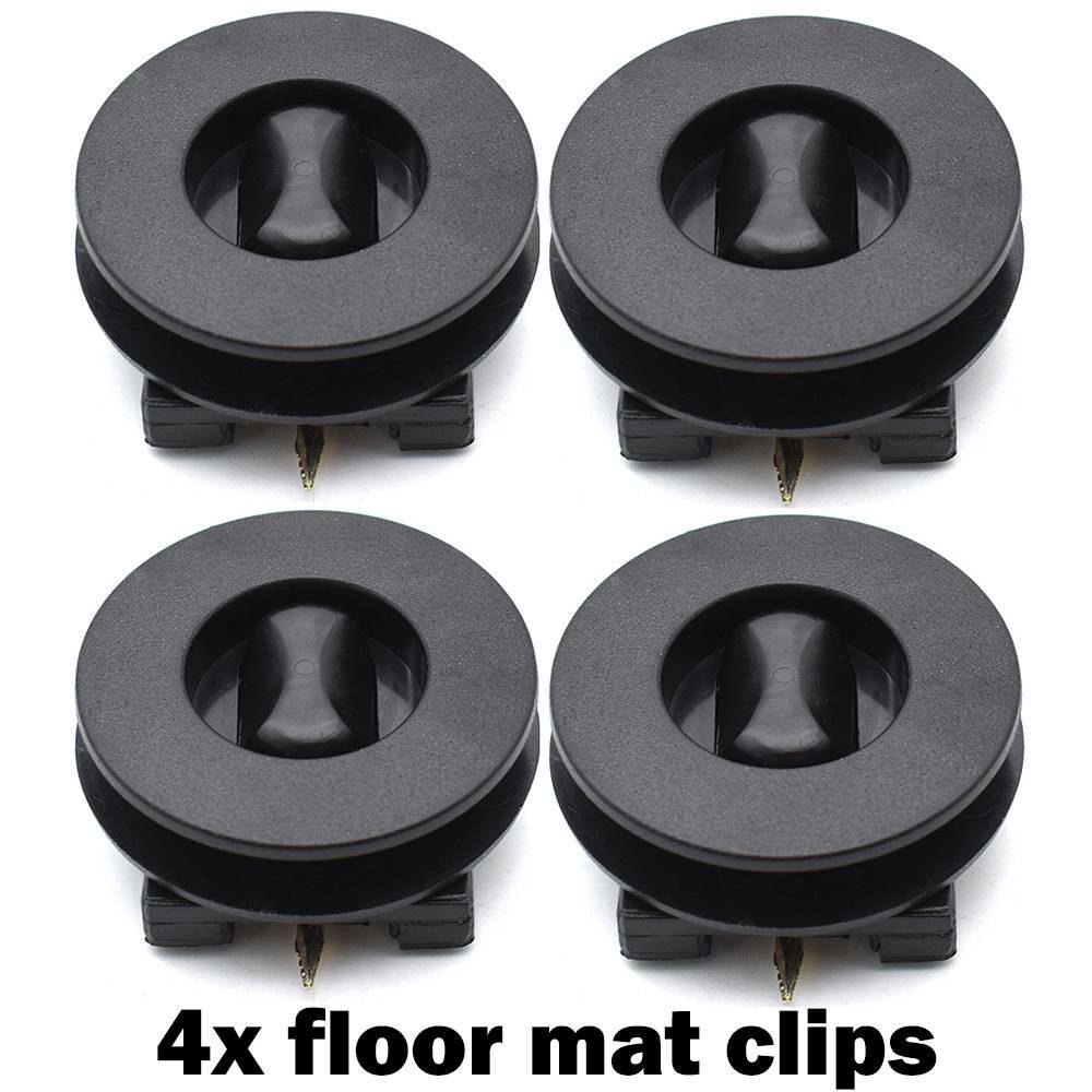 Car Carpet Clip Fixing Grips Clamps Floor Mat Fastener Holders Sleeves ...