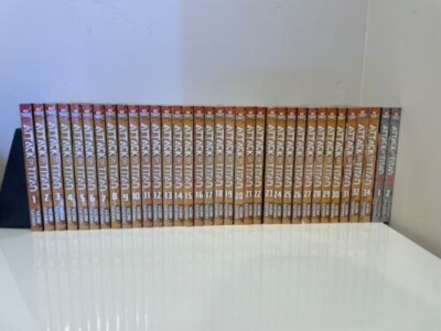 Attack On Titan Manga (1-34), and AOT Before the Fall 1-2, NO VOLUME 33 ...