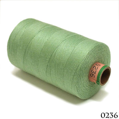 Amann 100% Polyester Core-Spun Sewing Thread Sabac 80 1000M Color 236 ...