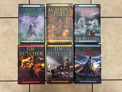 Jim Butcher / Complete Codex Alera Series / 6 books / HCDJ / 1st/1st ...