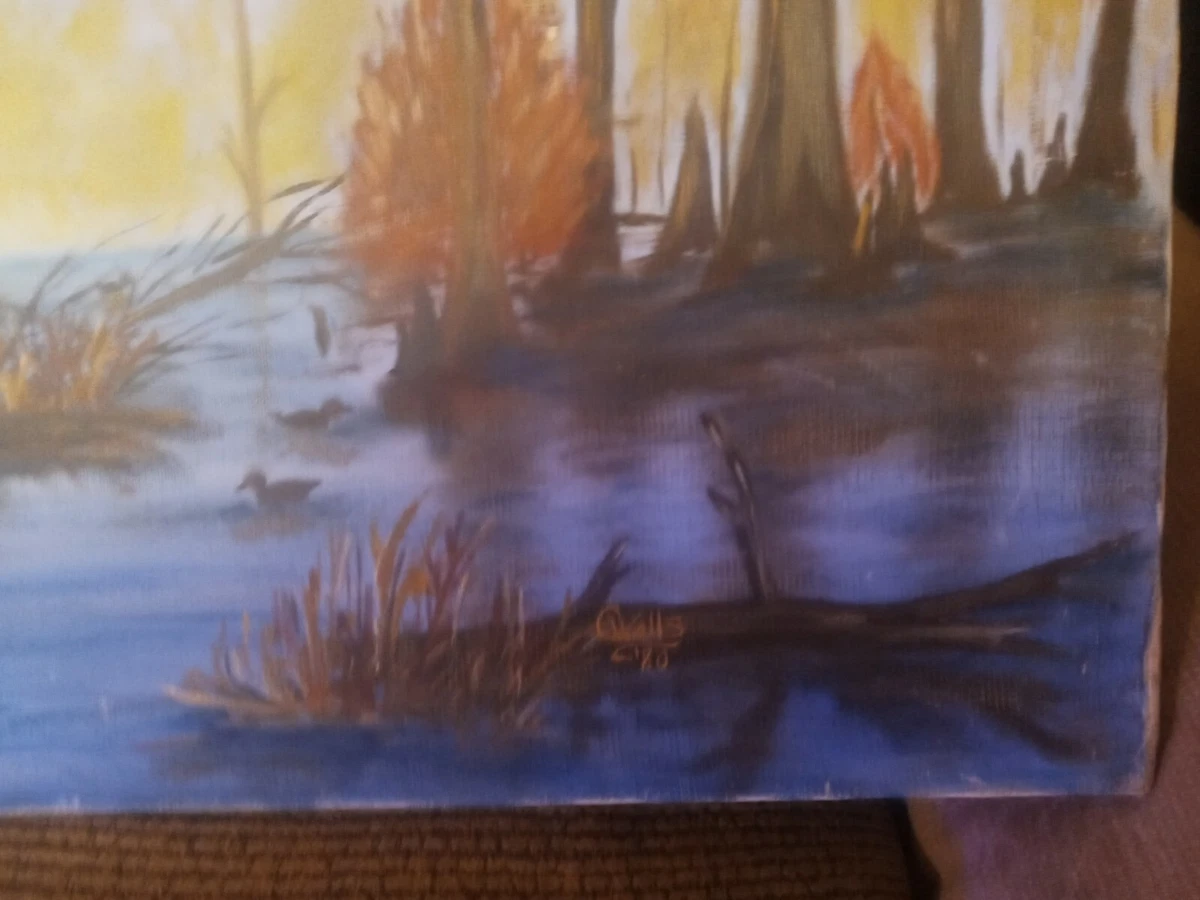 Louisiana Bayou Painting