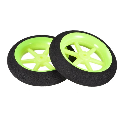 4PCS RC Model Plane Aircraft Wheel Micro Sport Wheel 0.11 inch x 1.96 ...
