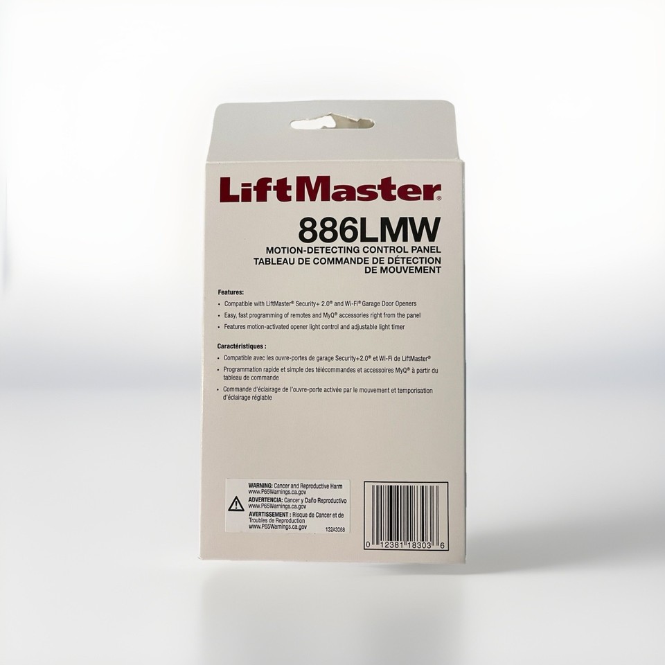 LiftMaster Motion-Detecting Control Panel - 886 LMW. Brand new. | eBay