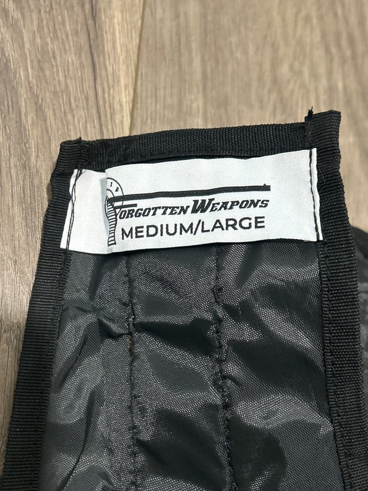 Heat Magazine Vest movie Forgotten Weapons black ammo ammunition prop ...