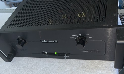 Audio Research LS7 Tube Preamplifier Black Made in USA Stereo Line | eBay