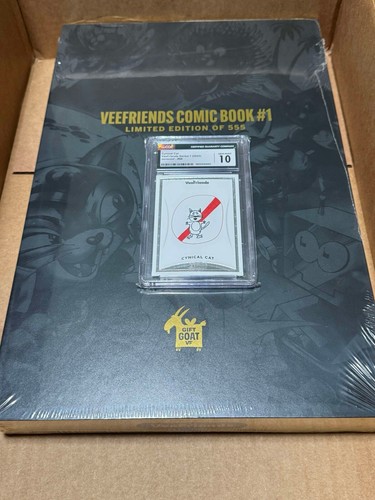 SEALED Veefriends Comic Book #1 Limited Edition Of 555 Plus Cynical Cat ...