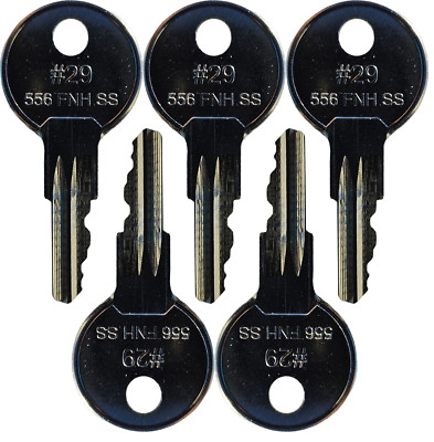 Fits #29 (556) Ford/Hyster/Lull/Holland Replacement Key *5 Pack* | eBay