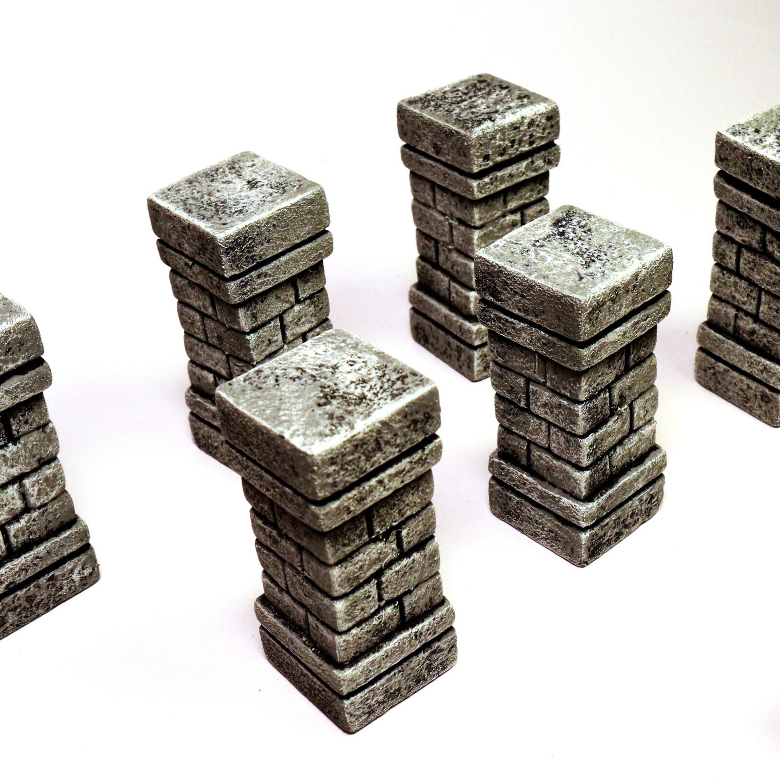 x6 Columns Pillars - Wargaming Terrain for Dungeon Tiles TTRPGs DnD ...