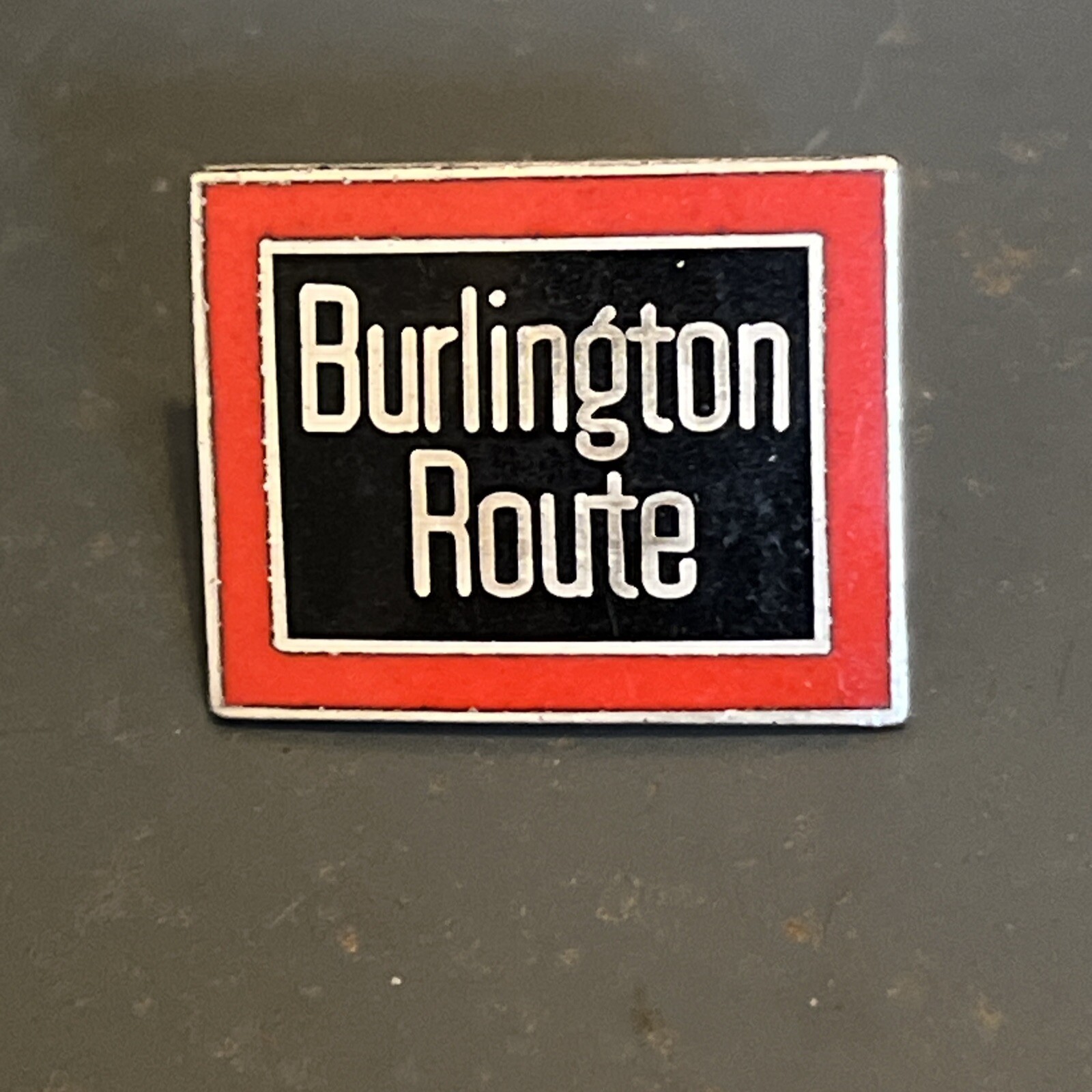 Vintage Railroad Burlington Route Lapel Pin | eBay