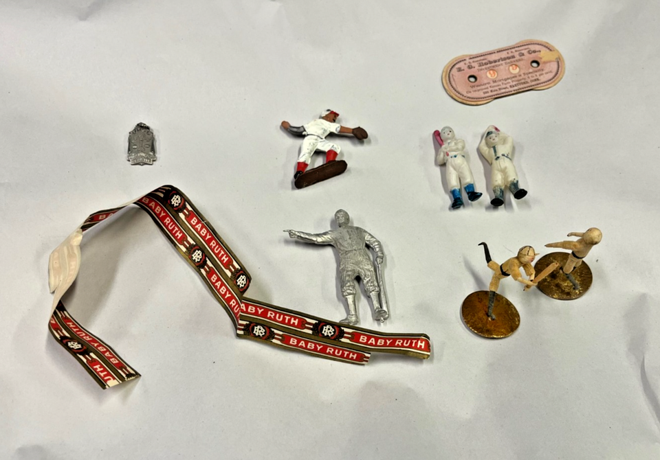 CIRCA 1890'S-60'S - NINE (9) VINTAGE BASEBALL ITEMS- | eBay