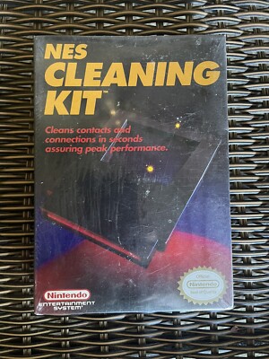 NES Cleaning Kit 1989 Nintendo Entertainment System Brand New Factory ...