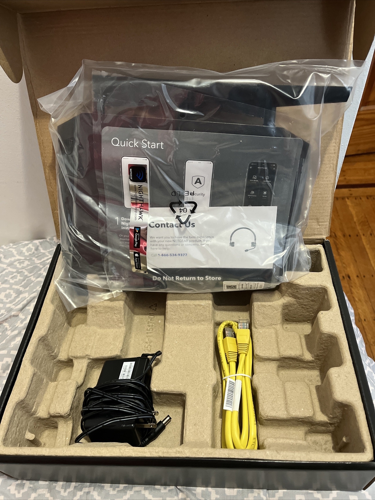 NETGEAR Nighthawk AC1900 Smart WiFi Router (‎R7000-100NAS) W/box ...