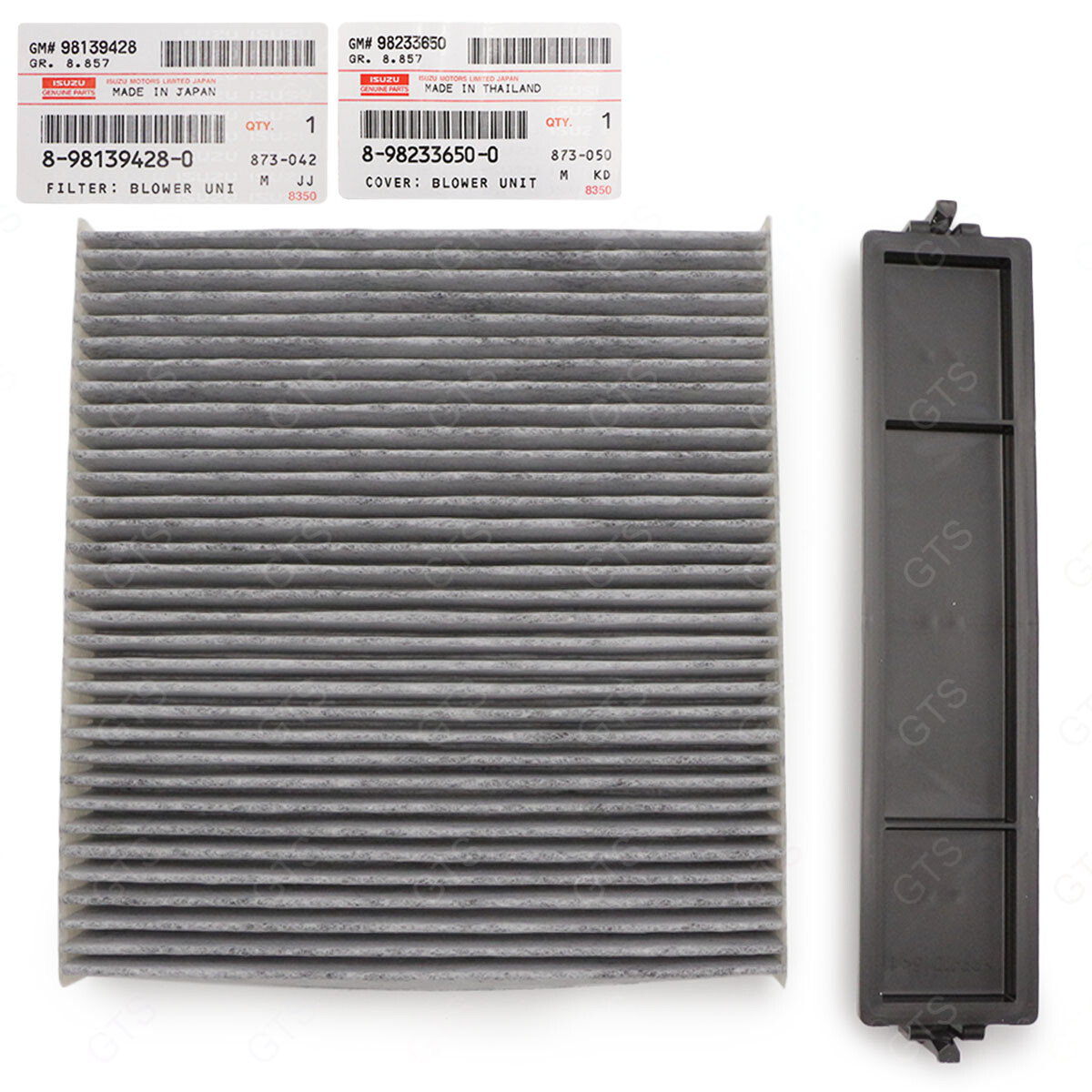 Set Cabin Air Flow Filter With Plastic For Isuzu Holden D-Max TFR 2012 ...