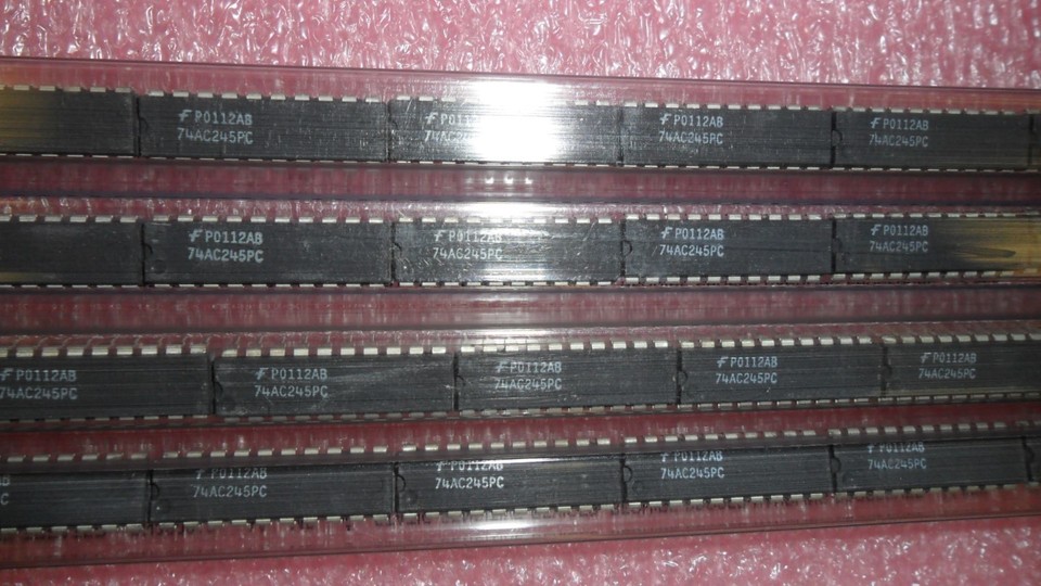 74AC245PC 74AC245 Bus Transceiver 8-CH 3 ST 20-PIN DIP (5 PER LOT) | eBay