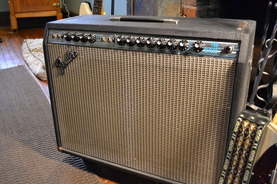 1978 Fender Pro Reverb Vintage Silverfasce Fender Tube Combo amplifier ...