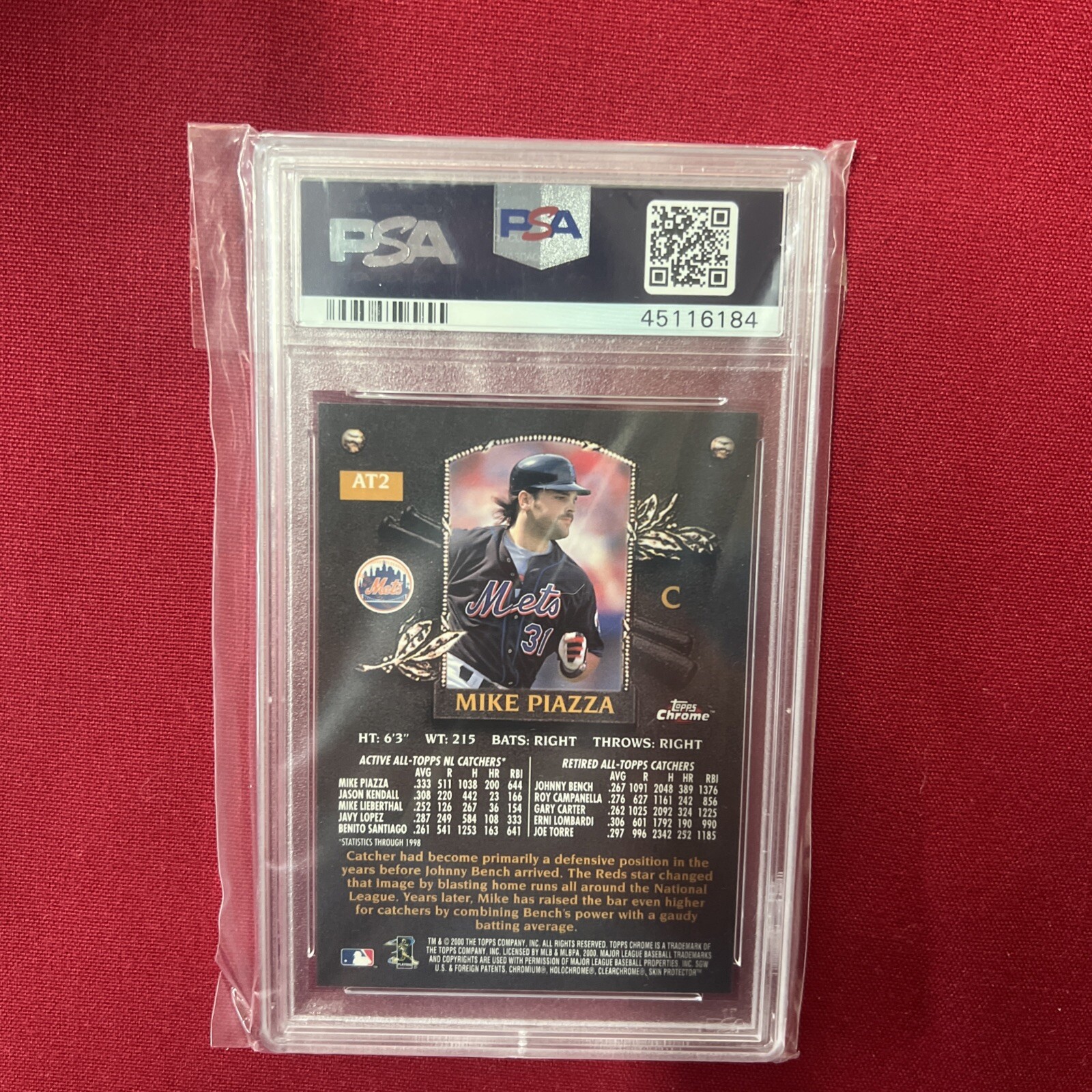 2000 Topps Chrome - All-Topps Team Mike Piazza #AT2 for sale online | eBay