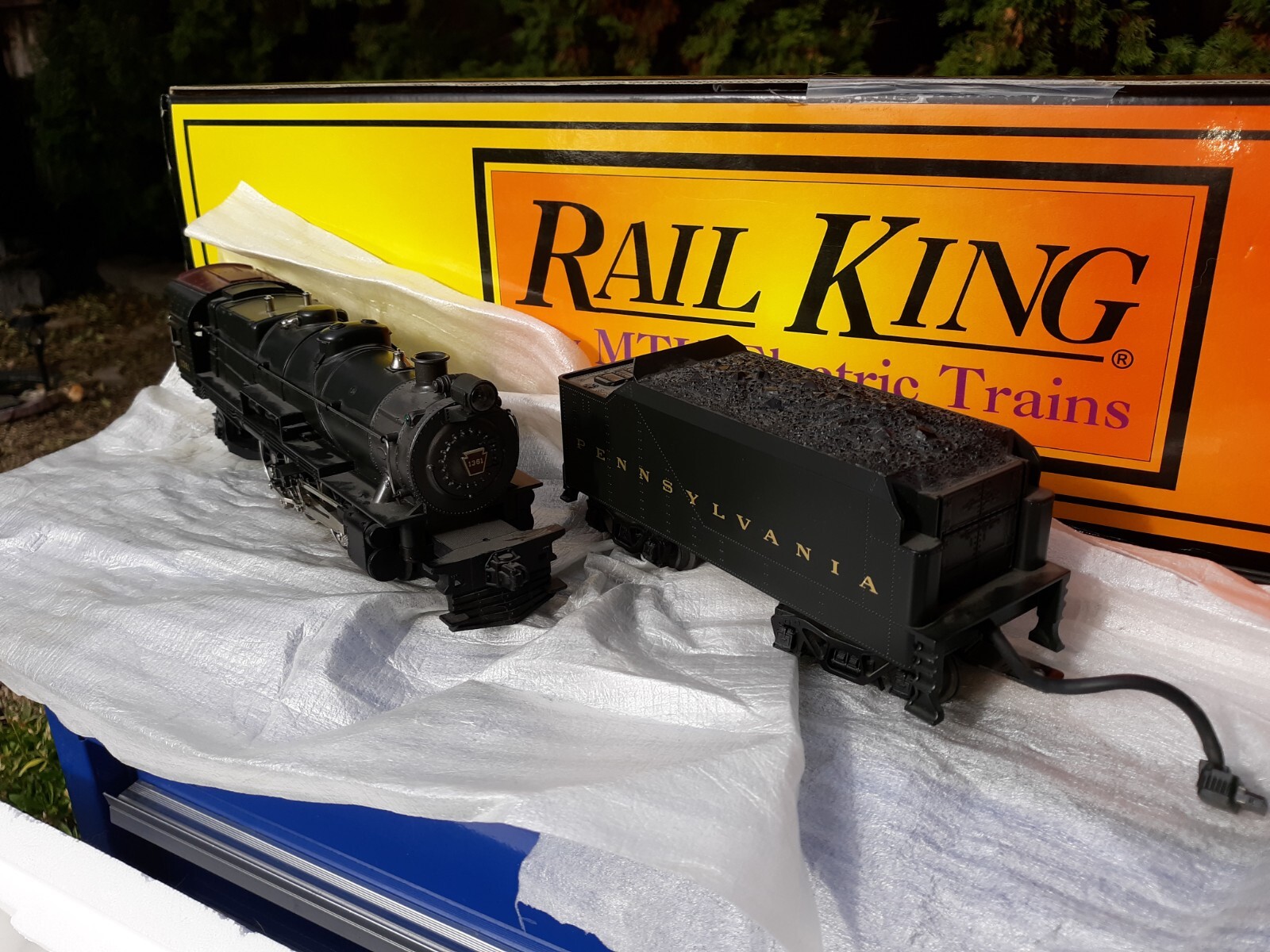 Rail King MTH 30-1115-1 Pennsylvania 4-6-2 O GAUGE TRAIN LOCOMOTIVE TOY ...