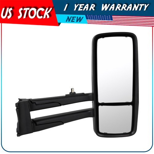 RH Side Power Heated Chrome Door Mirror For 2014-2019 Kenworth T680 ...