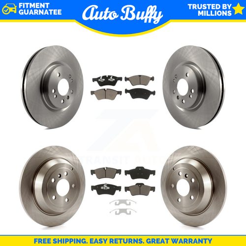 [Front+Rear] Brake Rotor Ceramic Pad Kit For Mercedes-Benz ML350 R350 ...