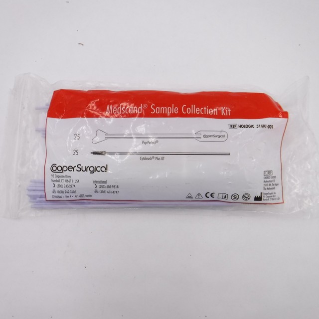 Medscand Sample Collection Kit Use W ThinPrep Pap Test Cooper Surgical ...