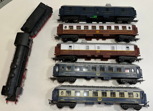 Awesome Lima Italian HO-Scale Orient Express Train Consist w/ 5 Pullman ...