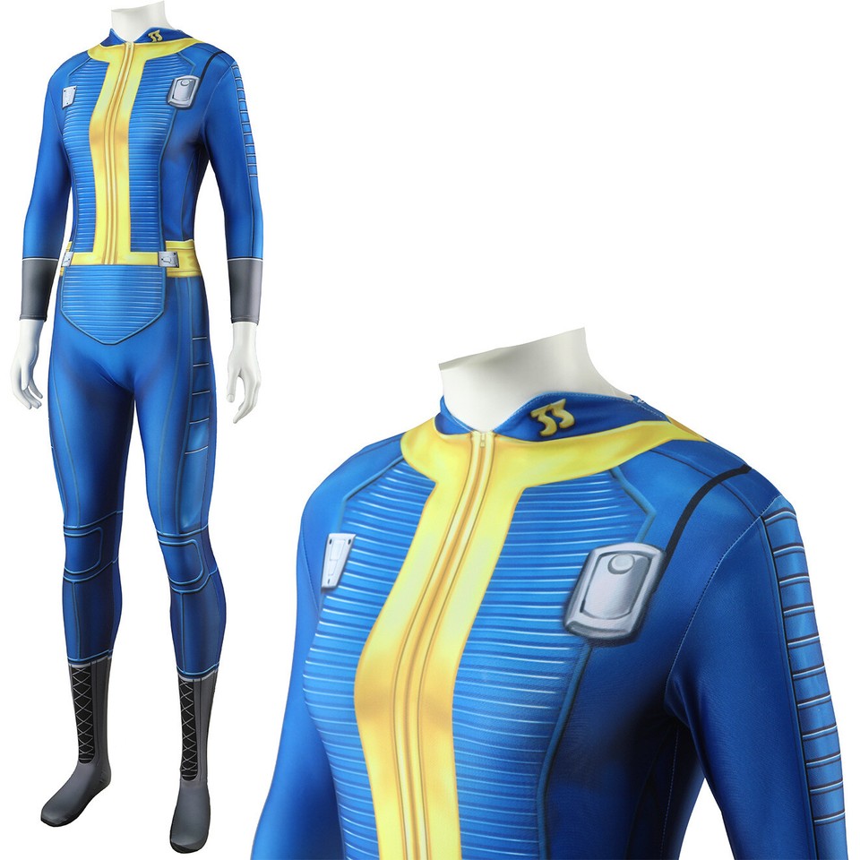 Lucy Jumpsuit Cosplay Fallout Bodysuit Uniform Costume Adult Kids ...