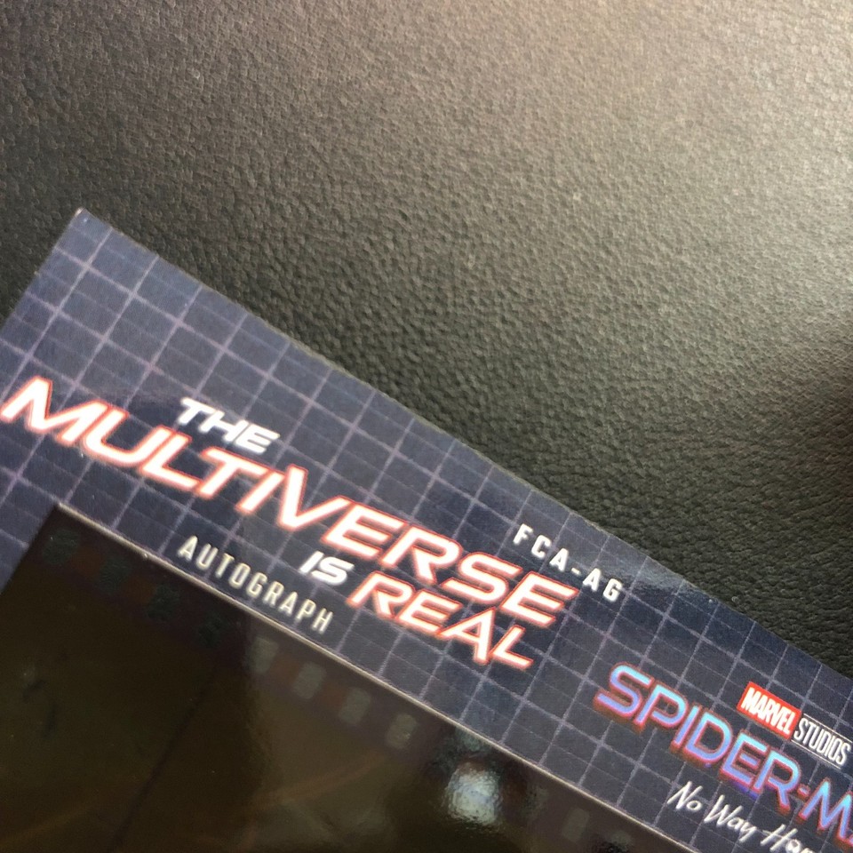 2023 UD Spider-Man No Way Home the Multiverse Is Real Auto Andrew ...