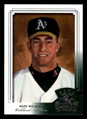 2003 Donruss Diamond Kings #50 Mark Mulder Oakland Athletics BASEBALL ...