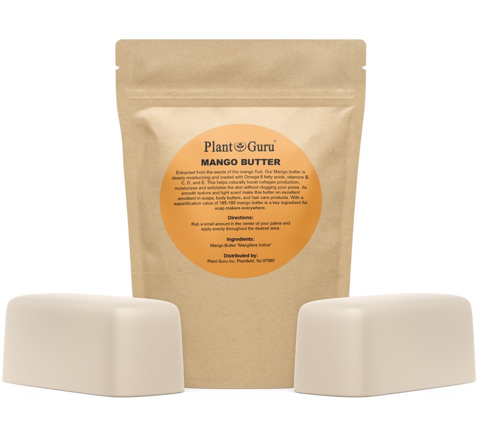 Raw African Shea, Cocoa, Kokum, Mango Butter 100% Pure Organic ...