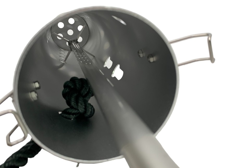 Dev Fishing Trolling Bait Tube Cutter Chum Fish Boat Rod Holder Chummer ...