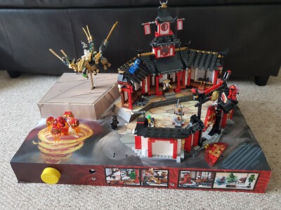Lego Ninjago Monastery Of Spinjitsu 70670 Golden Dragon 70666 Ex Shop ...