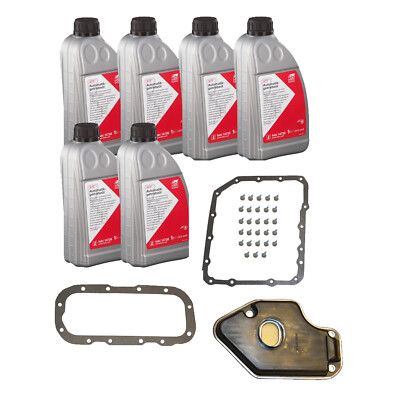 Auto Transmission Filter Kit & Fluids 6 Liters ATF For BMW E36 E46 Base ...