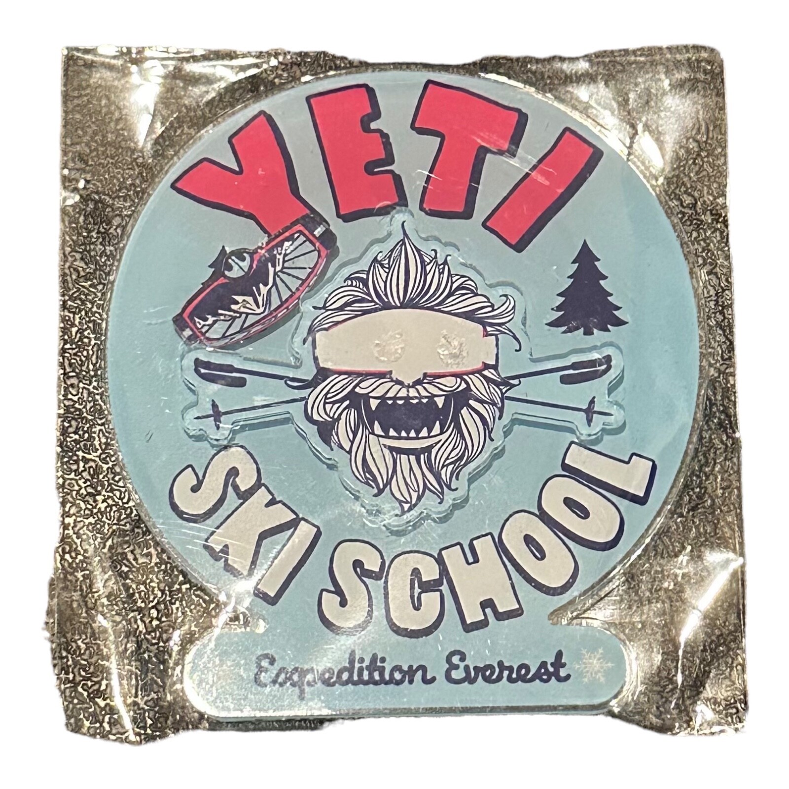 disney parks yeti ski school magnet | eBay