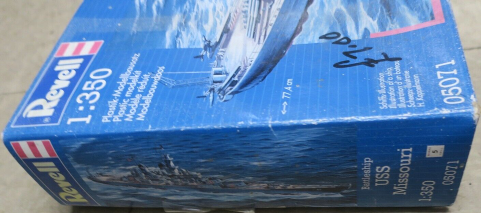 Revell Battleship USS Missouri 1/350 Model Kit No. 05071 | eBay