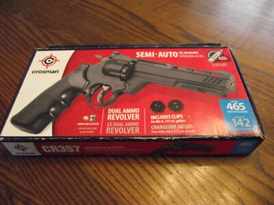 Crosman Semi Auto Co2 Revolver #CR357 | eBay