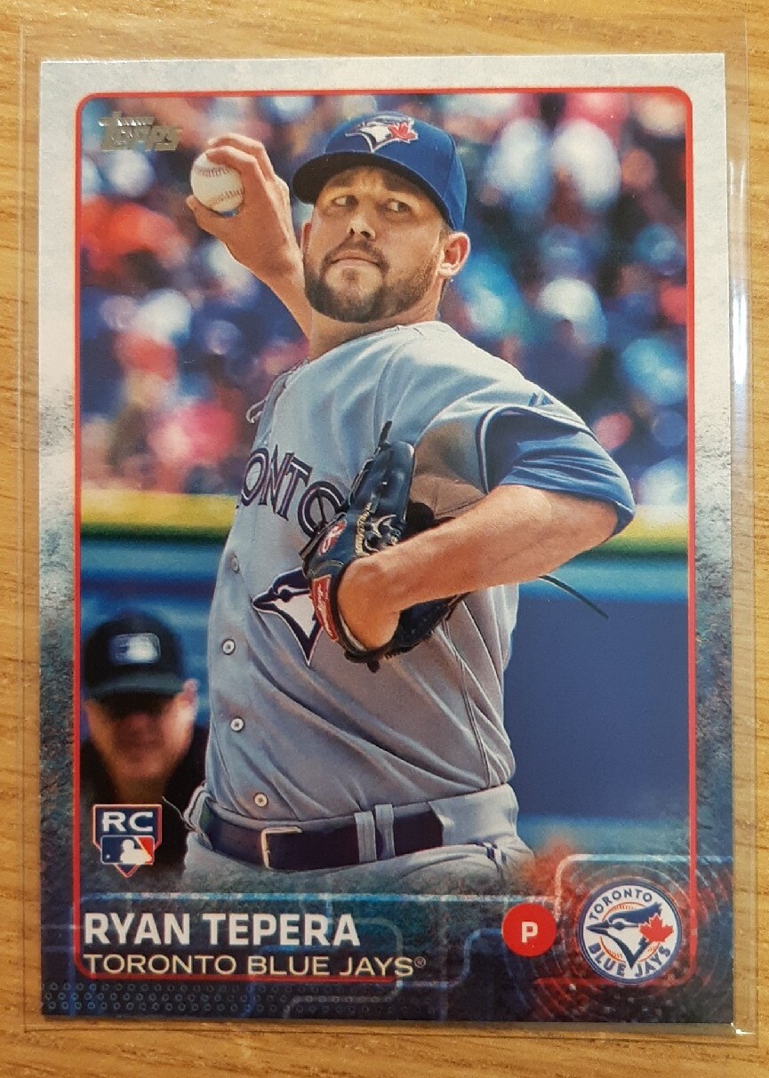2015 TOPPS UPDATE RYAN TEPERA ROOKIE #305 TORONTO BLUE JAYS | eBay