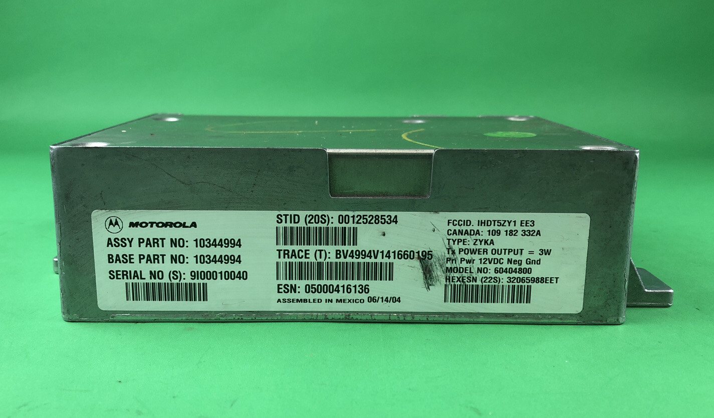 2005 Cadillac CTS Motorola Computer Module OnStar ECM 10344994 | eBay