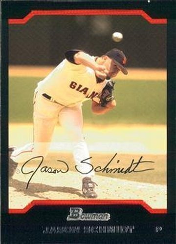 #66 Jason Schmidt - San Francisco Giants - 2004 Bowman Baseball | eBay