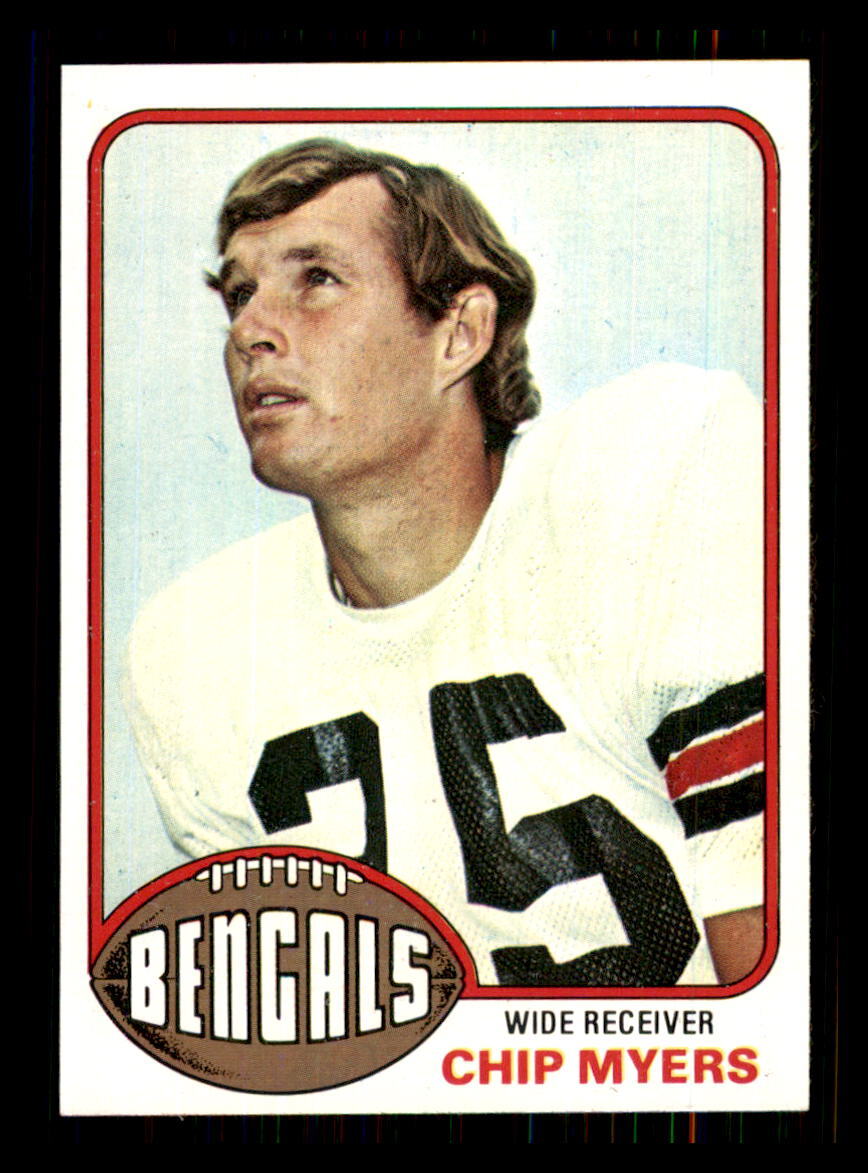 1976 Football Topps Chip Myers Cincinnati Bengals #491 2 | eBay