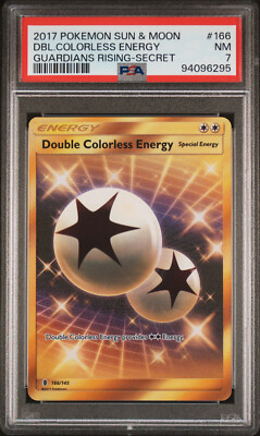 Pokemon TCG: Double Colorless Energy - Graded PSA 7 NM 2017 GDR #166 F ...