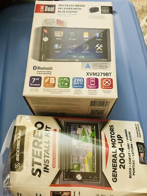 Dual Electronics XVM296BT 7" LED Touchscreen Mechless Digital Radio ...