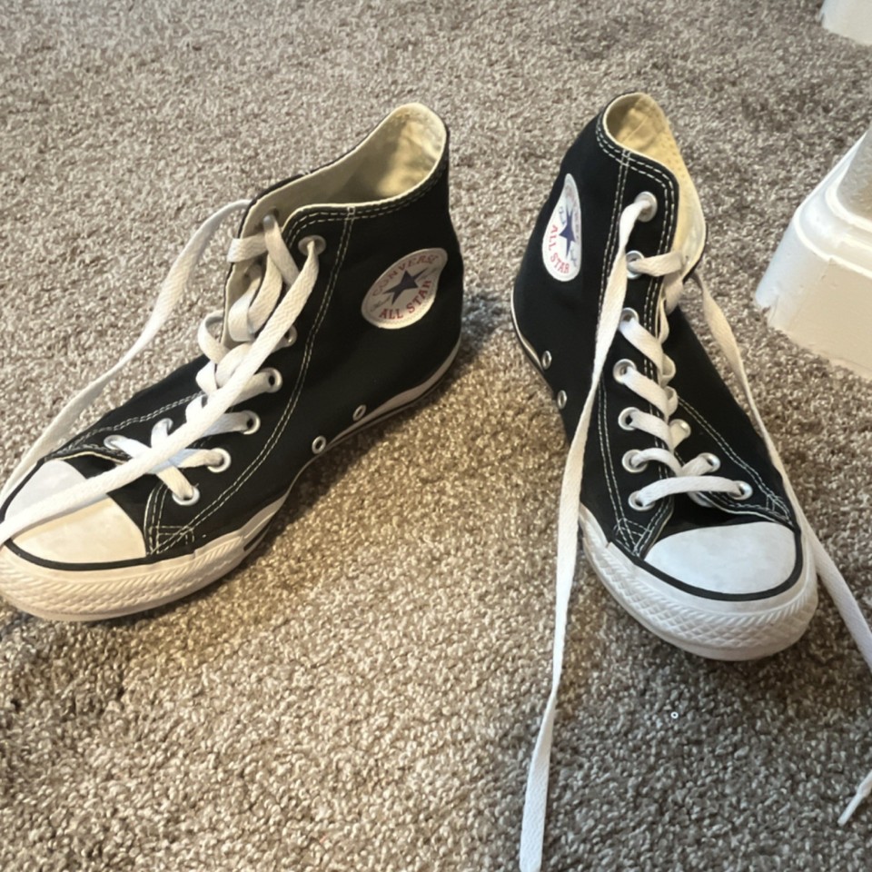 Converse Chuck Taylor All Star Black High Top | eBay