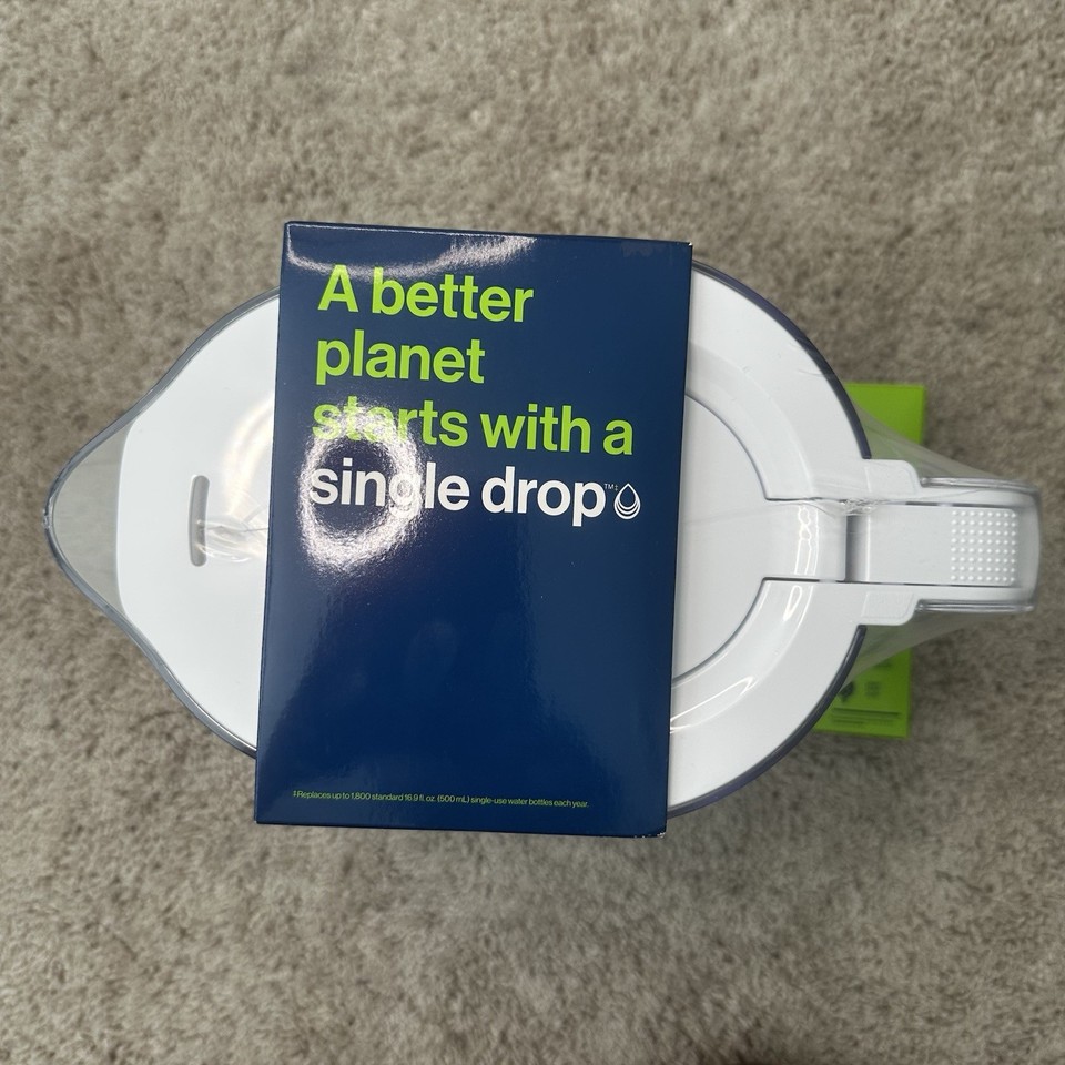 Brita Elite 10 Cup Water Filter System Pitcher W/ Bonus 2 Pack Filters ...