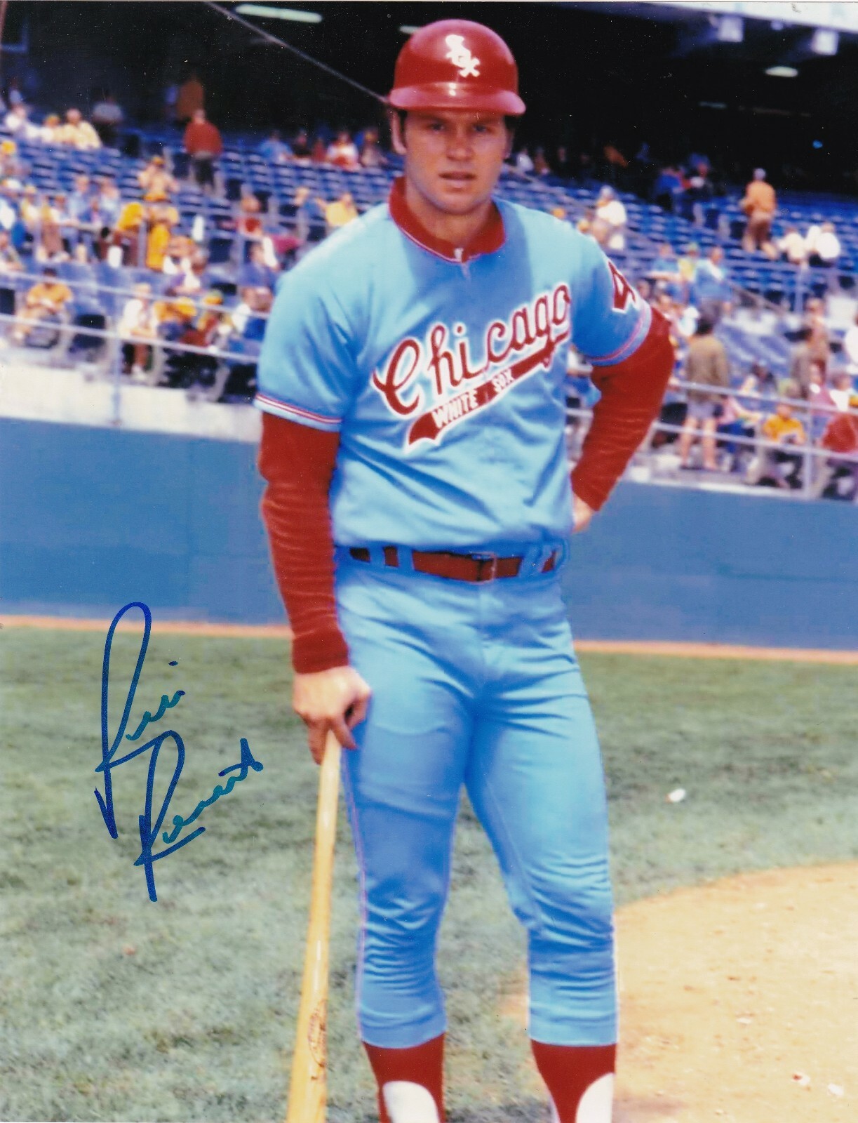 RICK REICHARDT CHICAGO WHITE SOX ACTION SIGNED 8x10 | eBay