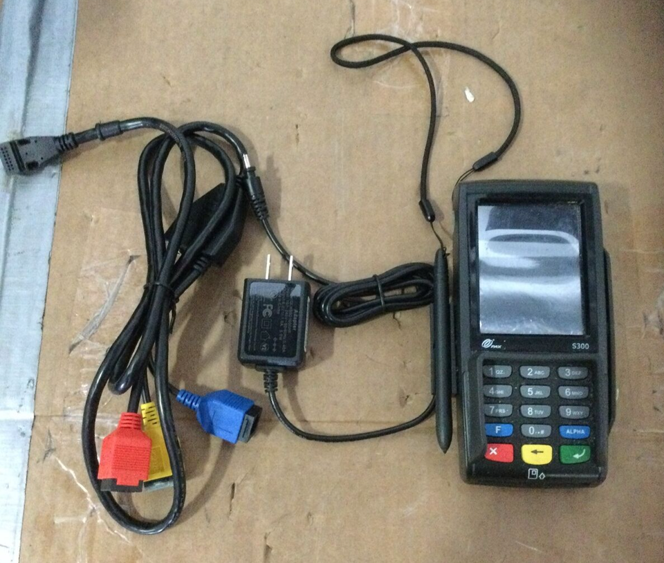 PAX S300 Integrated PIN Pad Credit Card Terminal | eBay
